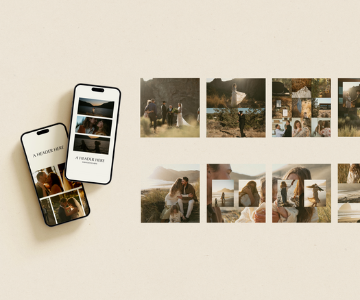 Social Media Bundle: Instagram Carousels + Story Templates – Dawn Photo ...
