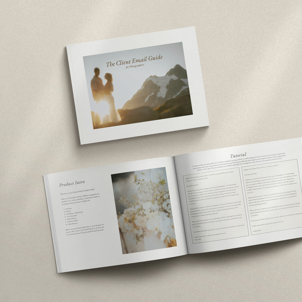 The Client Email Guide: For Photographers – Dawn Photo Education